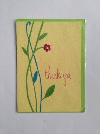 Card-Elegant Thanks – Global Handicrafts